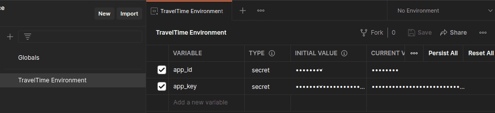Postman Collection - TravelTime API Documentation