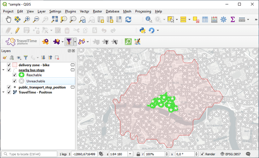 TravelTime QGIS Plugin | Basics Tutorial